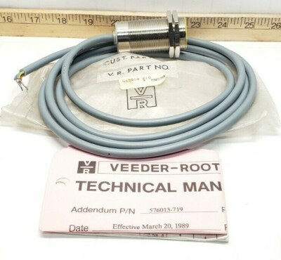 New Veeder Root Inductive Proximity Sensor Switch 250 VAC 30mm 653010 ...