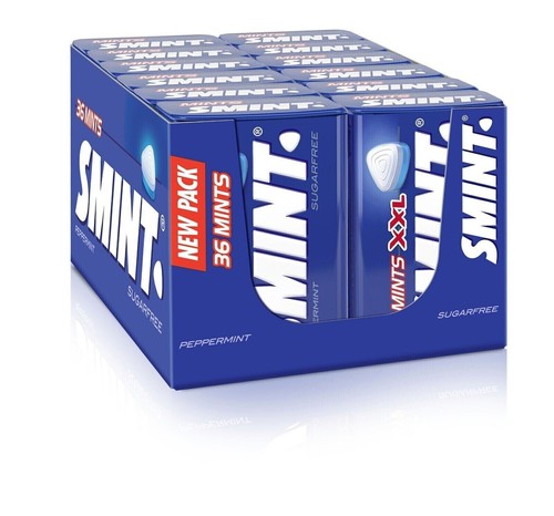 Smint XXL Peppermint Sugar Free 36 Mints Full Pack - PACK OF 12 | eBay UK