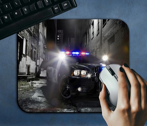 Police Cruiser Mouse Pad #36, Thin Blue Line Law Enforcement Cop Decor ...