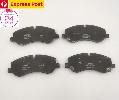 GENUINE Front Brake Pads C00212539 for LDV V90 DELIVER 9 LWB & MWB 2020 ...