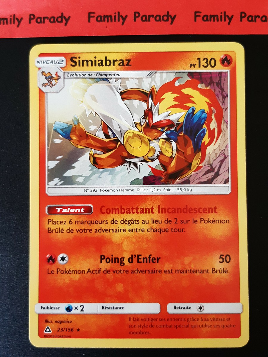 Infernape Mega Evolution Card Infernape 20/114 Holo Steam Seige