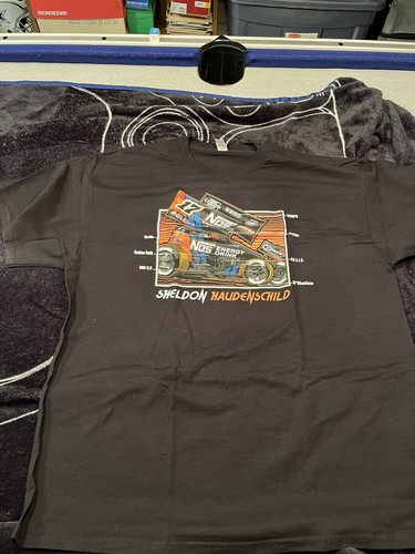 Sheldon haudenschild XL Sprint Car Shirt WOO Racing | eBay