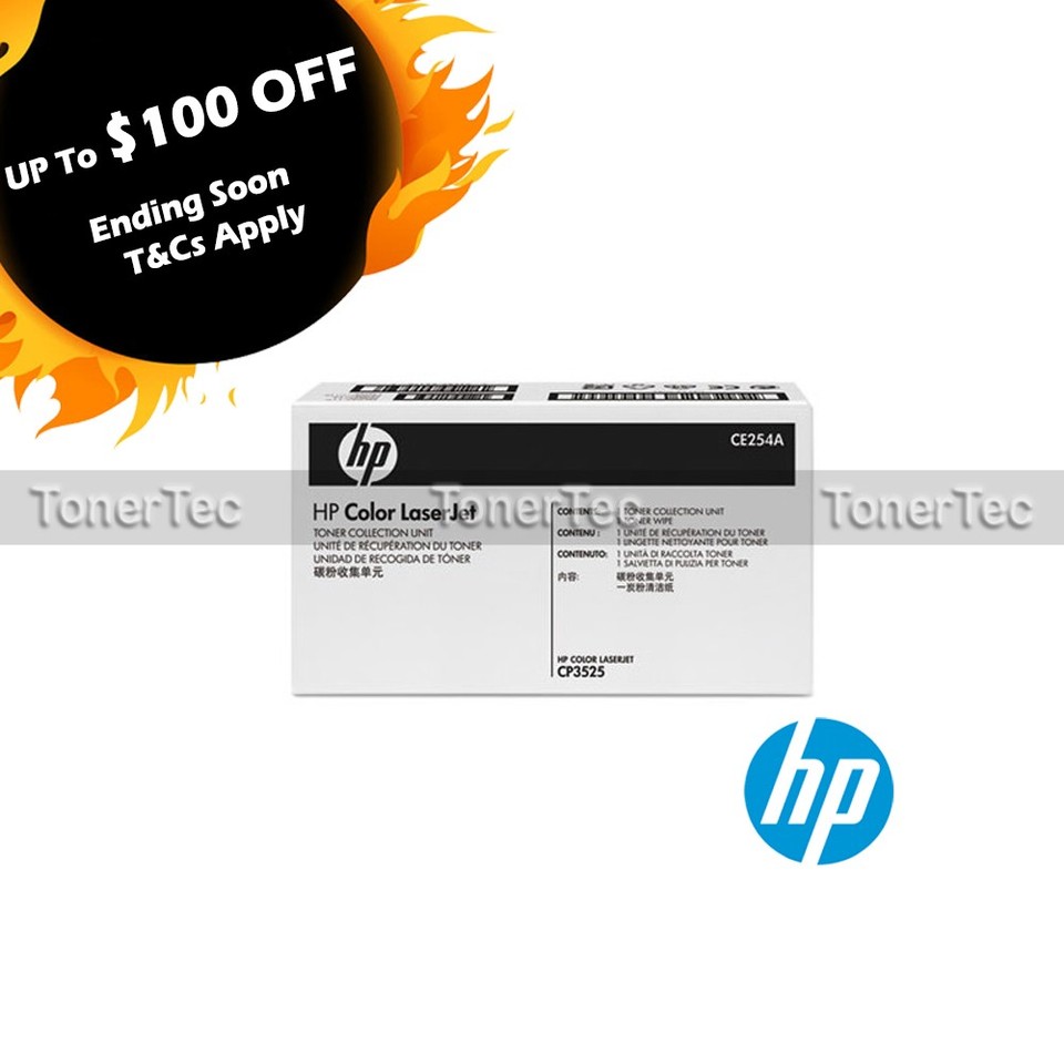 HP Genuine CE254A Toner Waste Collection Kit for LaserJet CM3530/CP3525 ...