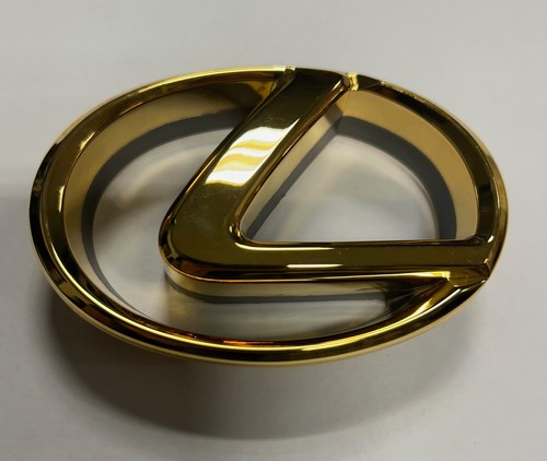 *NEW* GOLD plated Lexus emblem front grille 1995-2000 LS400 1999-2000 ...