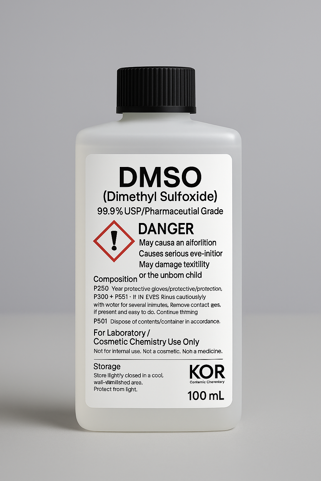 PURE DMSO 99.9% USP PHARMA GRADE 100ml to 1L GLASS/HDPE Dimethyl ...