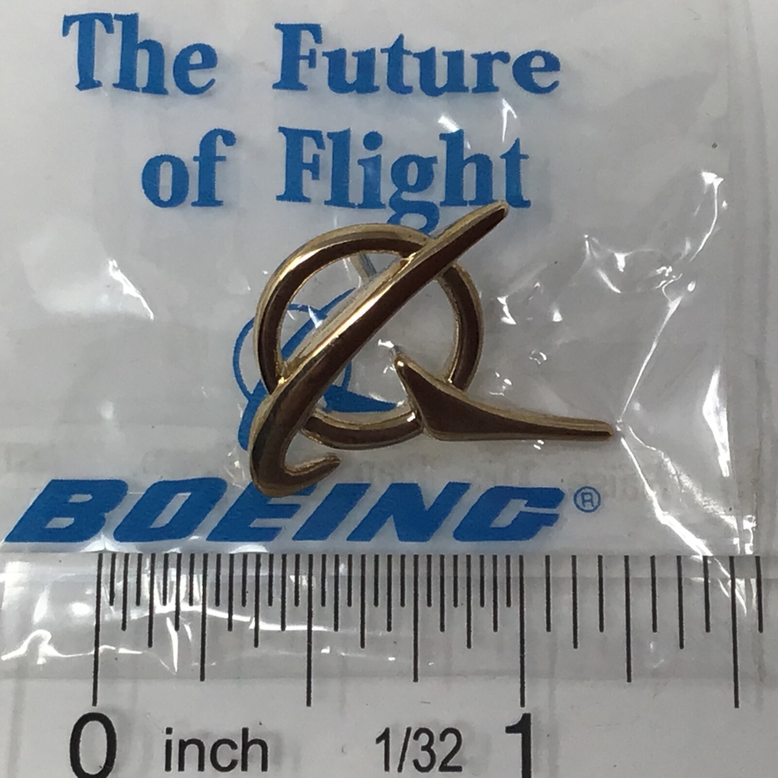 Vintage NASA The Future of Flight Boeing emblem Lapel Pin- Tie Tack ...