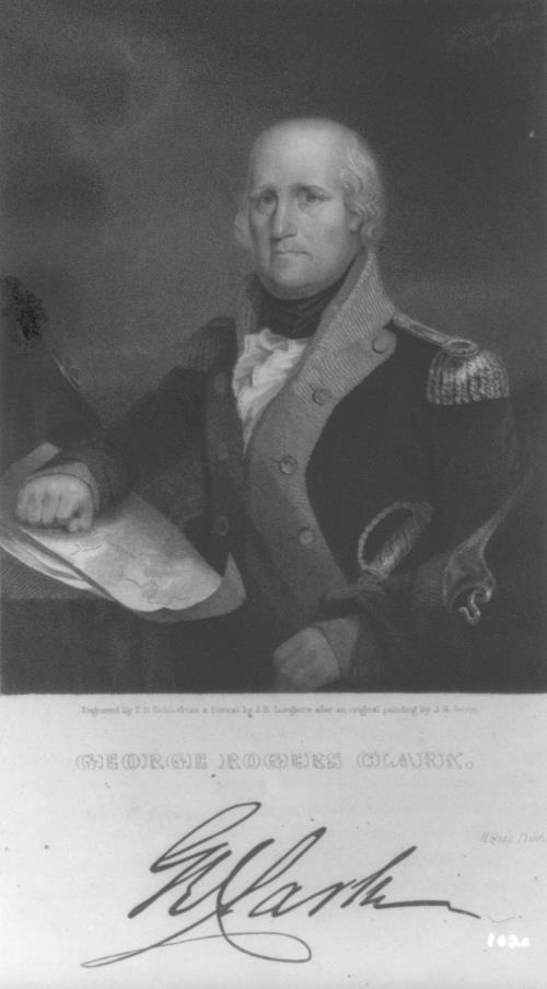 George Rogers Clark Signature