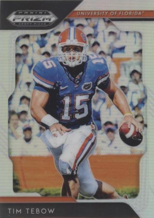 2019 Panini Prizm Draft - Tim Tebow #91 Silver Prizm for sale online | eBay