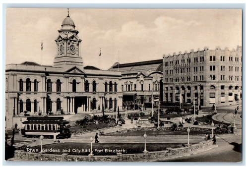 c1910 Town Gardens Port Elizabeth Gqeberha South Africa RPPC Photo ...