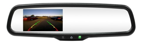 ROSTRA 250-8830 Auto Dimming Mirror w/4.3" LCD Display & DUAL CAMERA ...