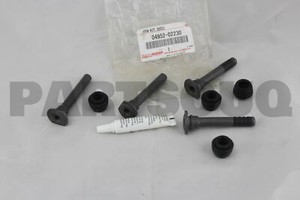 0495202230 Genuine Toyota PIN KIT, FRONT DISC BRAKE CYLINDER SLIDE ...
