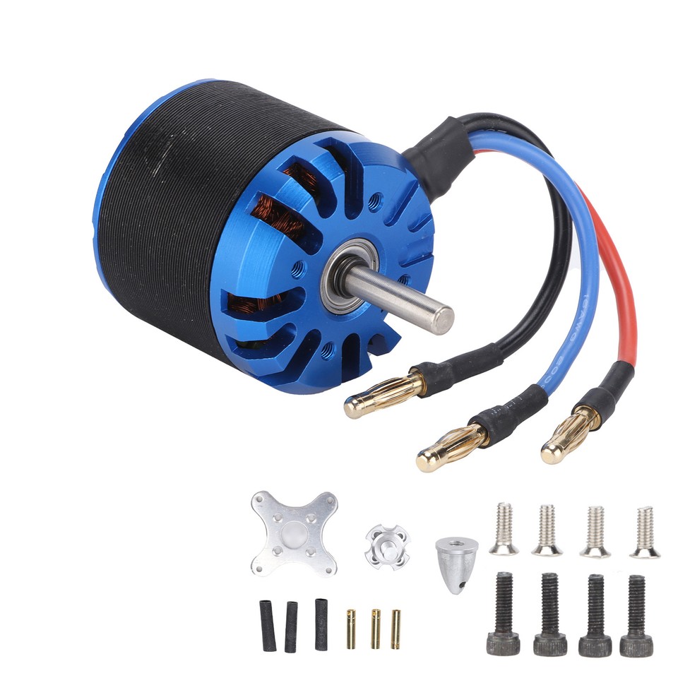 RC 4250 800KV 1250W Brushless Motor With 4.0mm Banana Plug For RC ...