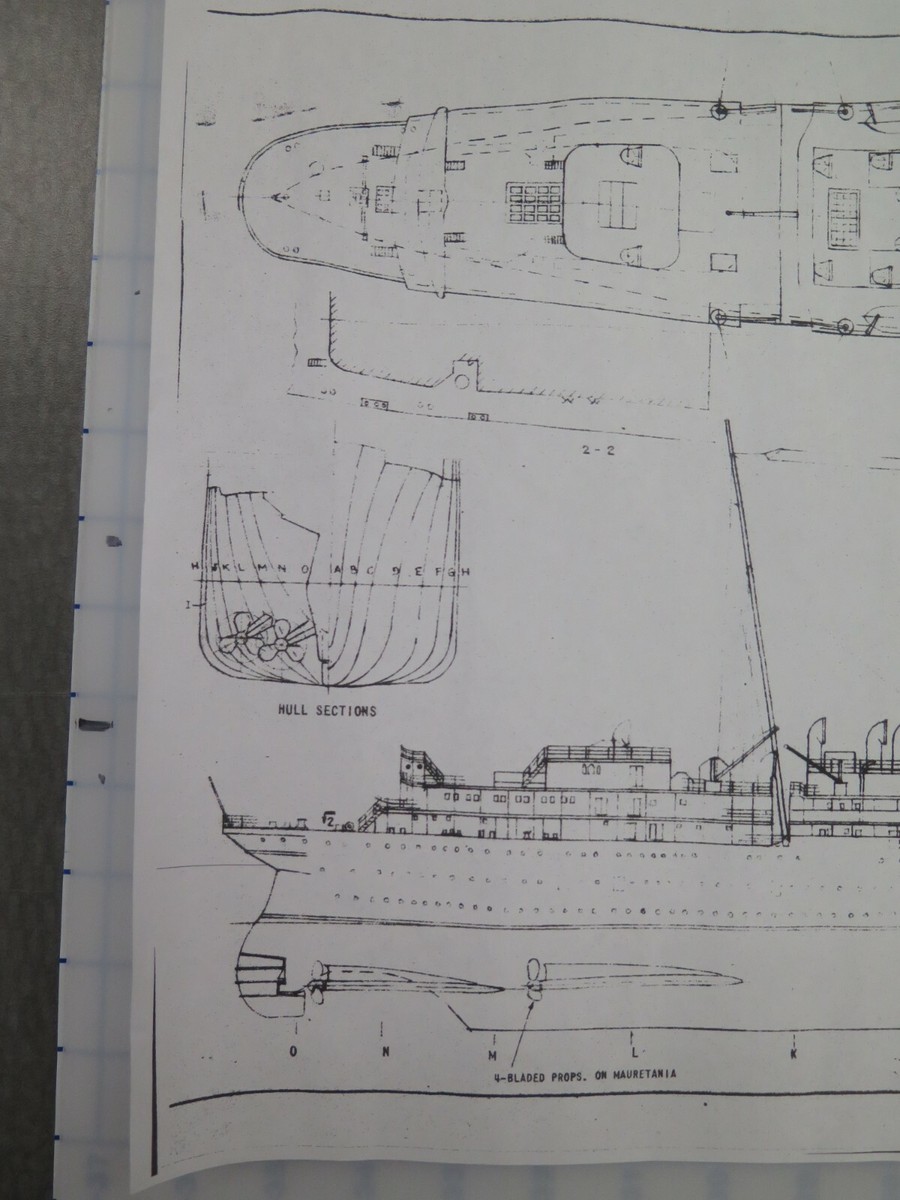 Rms Lusitania Plans Hunters
