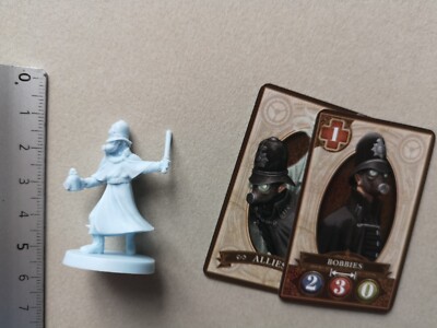 BOBBY MINIATURE+CARD STEAMPUNK VICTORIAN/RISE OF MOLOCH/WORLD SMOG/M410 ...