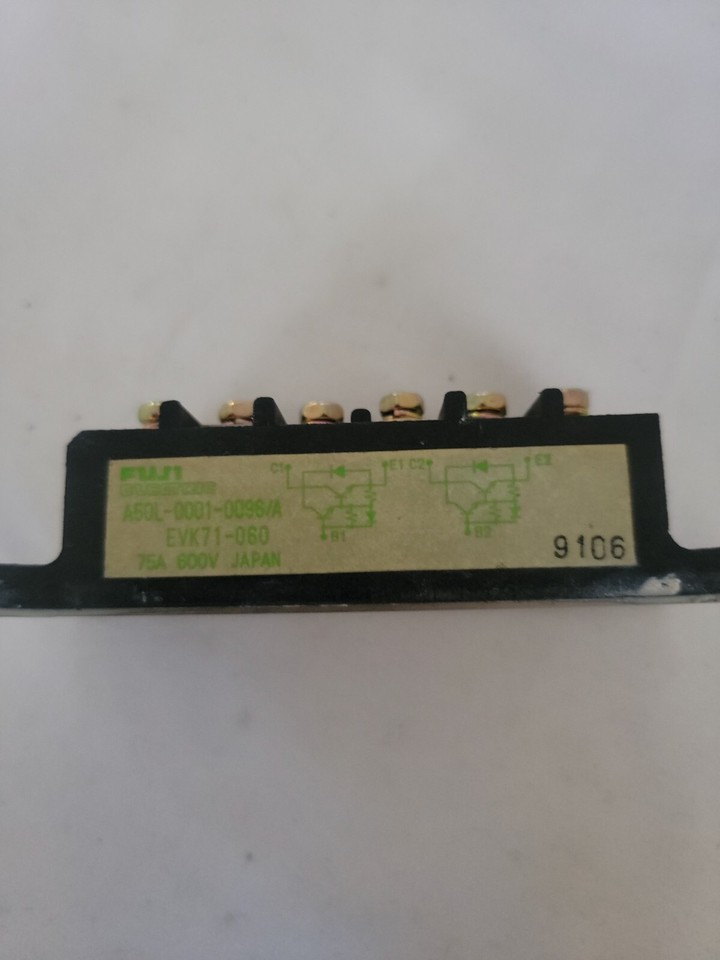 Fuji EVK71-060D A50L-0001-0096/A Power Module Supply Used 75A 600W | eBay
