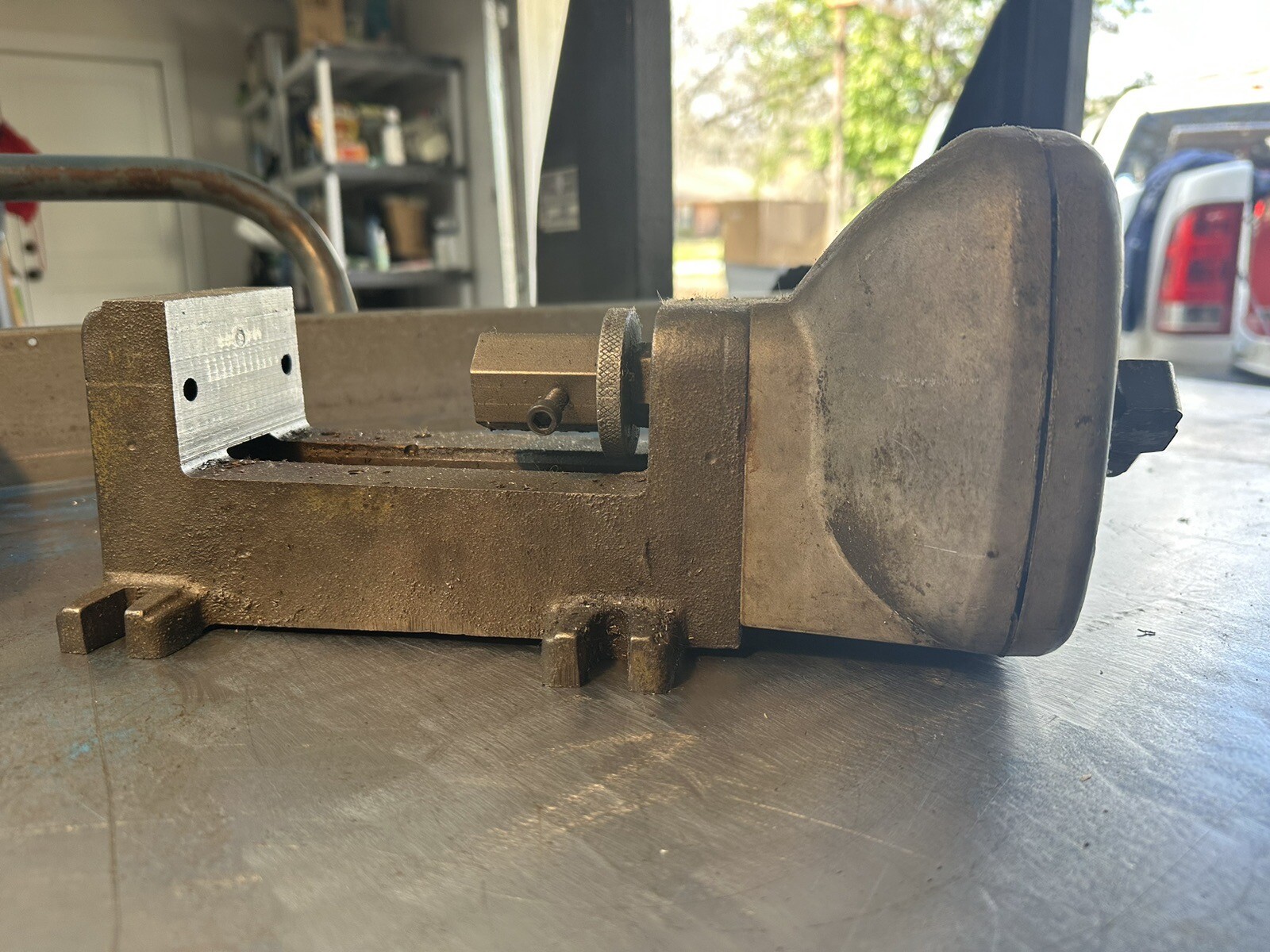 APCO Speedy AIR VISE 3" MODEL AR-60 PNEUMATIC VISE MACHINIST Foot Pedal ...