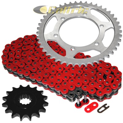 Red O-Ring Drive Chain & Sprocket Kit for Yamaha R6 YZF-R6 2006-2016 | eBay