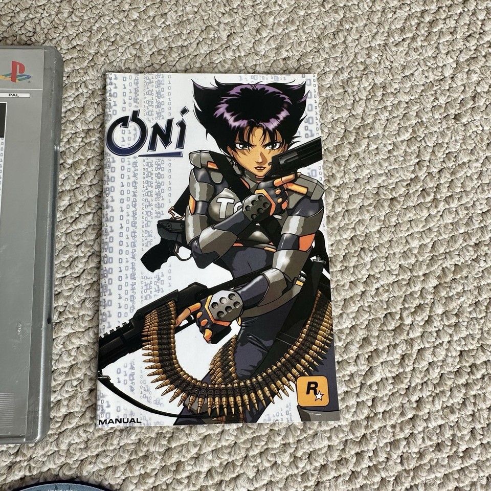 Oni Platinum PS2 PlayStation 2 Game with Manual Disc and Box | eBay