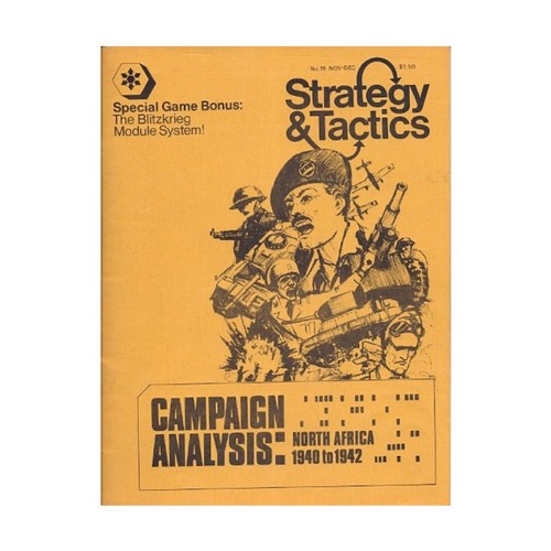 Strategy & Tactics #19 "Campaign Analysis - North Africa 1940 - 1942 ...