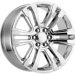 20x9 Performance Replicas 182C Chrome Plated Wheel 6x5.5 (24mm ...