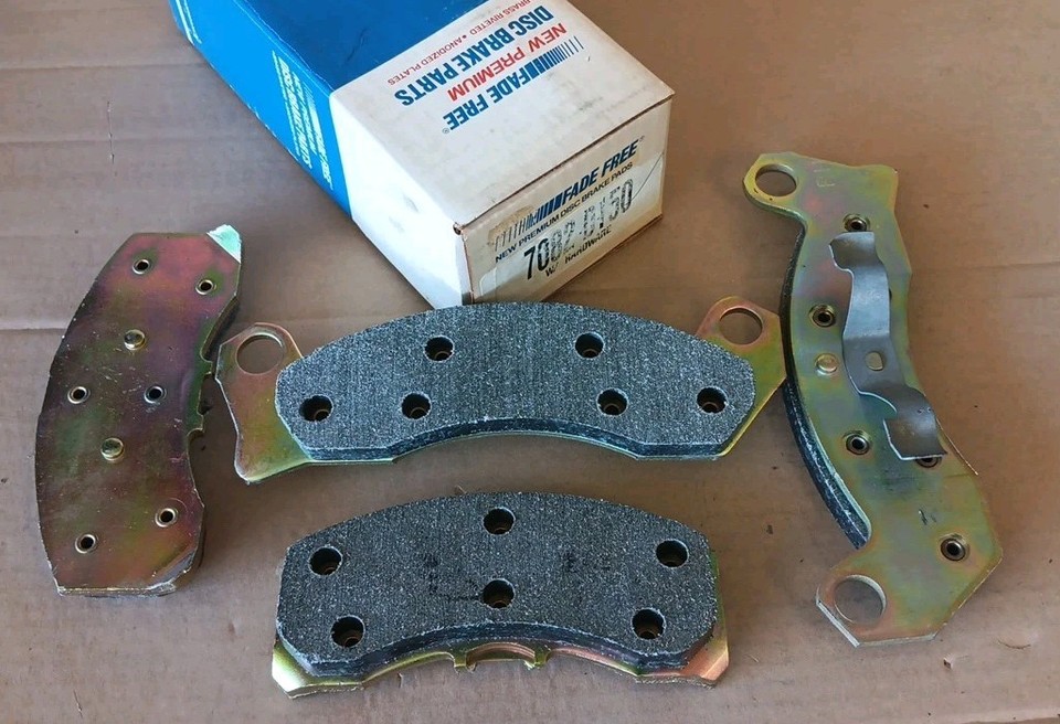 Fade Free 7082-D150 Riveted Front Disc Brake Pad for Ford Lincoln ...
