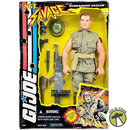 G.I. Joe Sgt. Savage and His Screaming Eagles Action Figure 1994 Hasbro ...