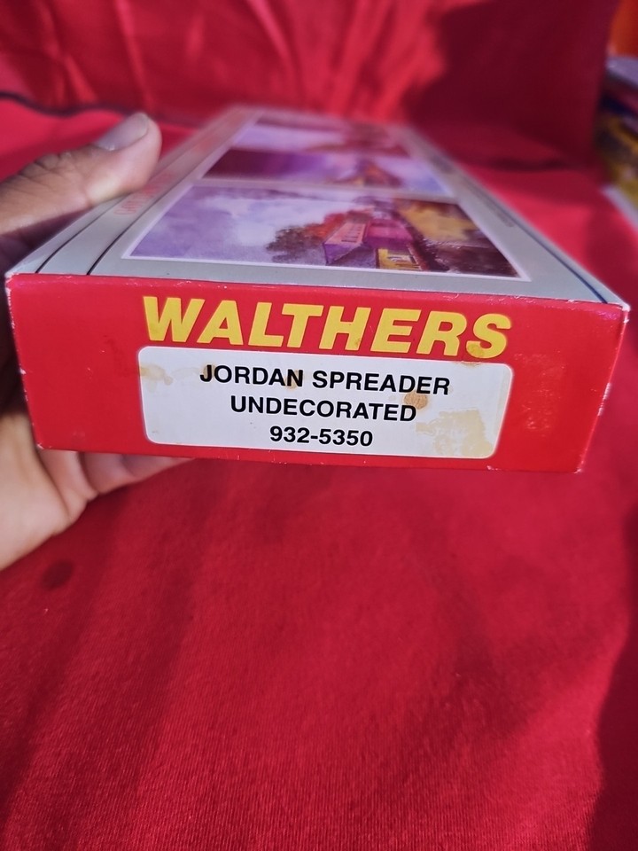 Ho Scale Walthers Jordan Spreader-Undecorated-Kit #932-5350 | eBay