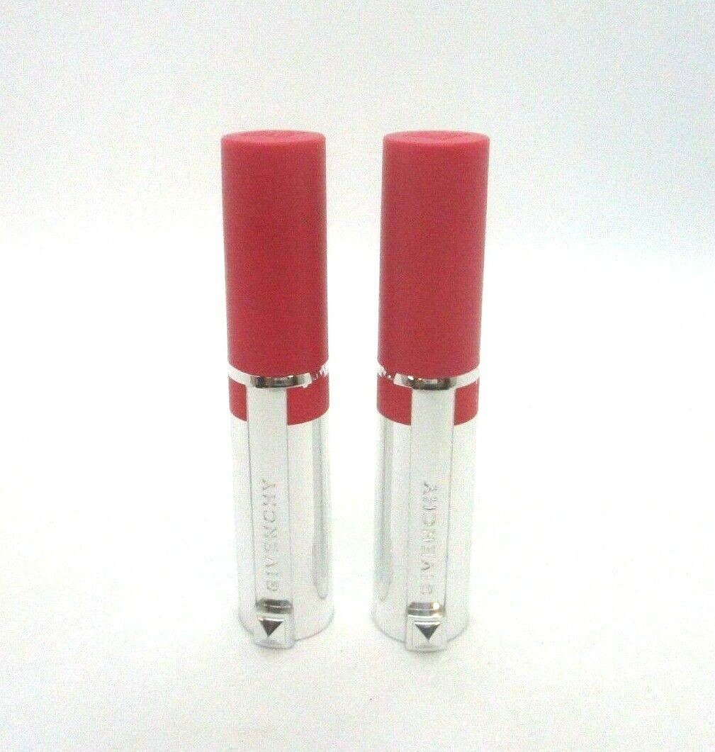 Lot of 2 Givenchy Le Rouge Liquide ~ 205 Corail Popeline ~ 3 ml x 2 ...