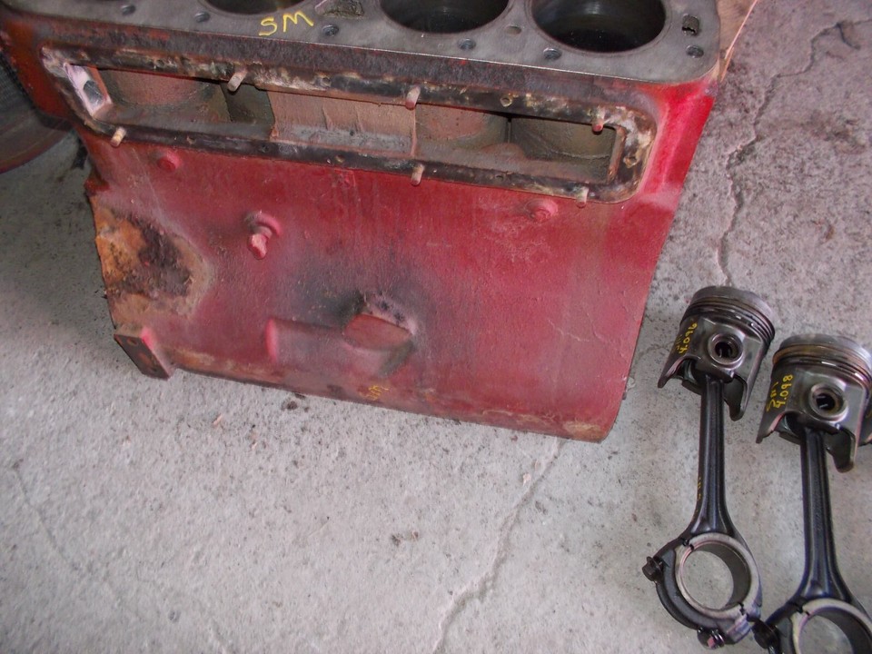 Farmall SM Super M IH tractor engine motor C264 block & more power ...