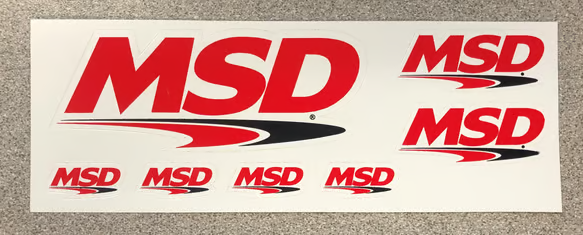 x100 MSD pack lot Sticker / Decal ORIGINAL old stock | eBay