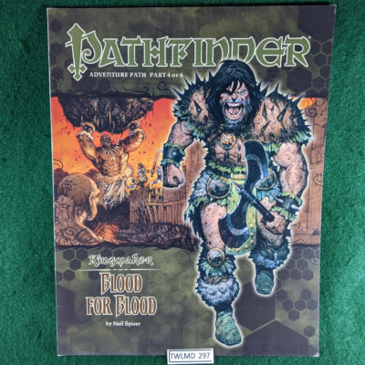 Kingmaker Blood for Blood - Pt 4 of 6 - Pathfinder - Neil Spicer | eBay