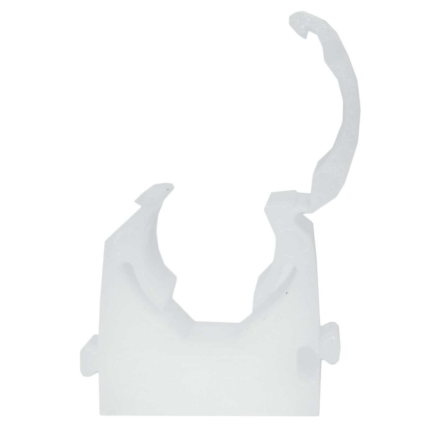 Single Hinged Pipe Clip Talon Interlocking White15mm 22mm 28mm Spacer ...