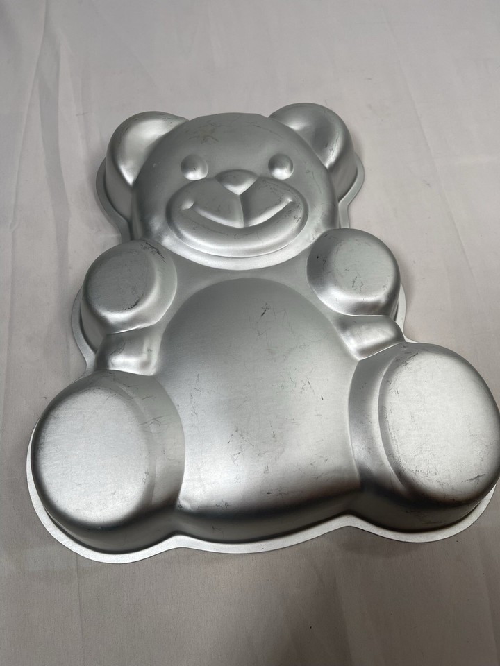 Wilton Huggable Teddy Bear Cake Pan Novelty Figural Cake RARE Cute ...