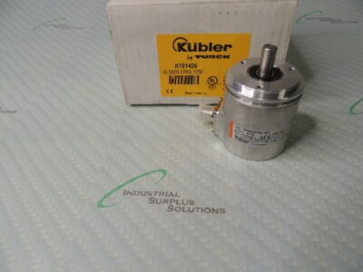 TURCK KUBLER T8.5800.229G.1250 / K181426 ROTARY INCREMENTAL ENCODER | eBay