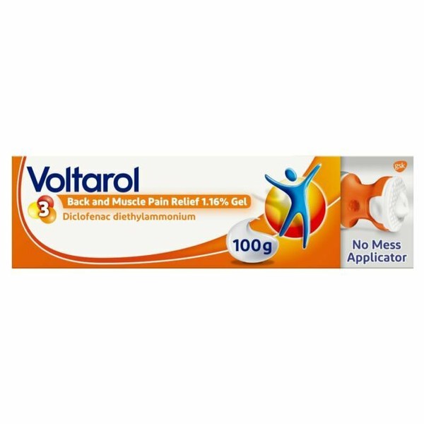 Voltarol Back and Muscle Pain Relief Gel - 100g for sale online | eBay