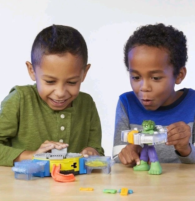 Play-Doh Marvel Hulk Smash & Squish Playset New | eBay