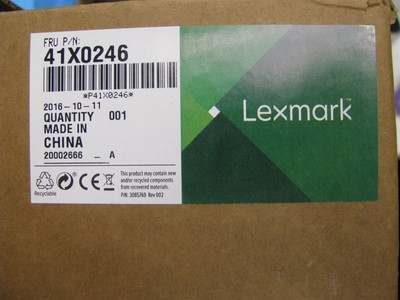GENUINE LEXMARK FUSER 41X0246 - CS820 CX820 CX825 CX860 FREE SHIPPING ...
