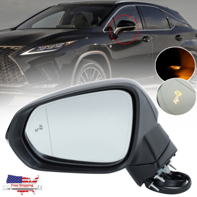 Driver Side Power Mirror For Lexus 2016-2022 RX350 350L 2018-2022 ...