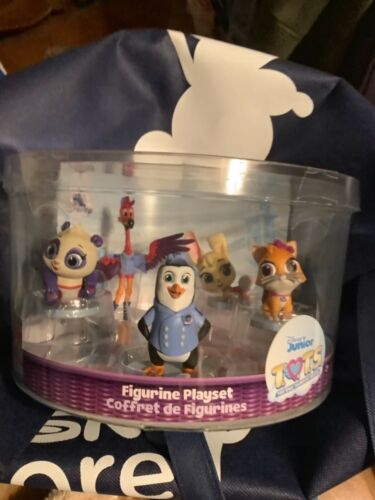 Disney Store T.O.T.S. FIGURE PLAYSET 5 PCS Figurines TOTS CAKE TOPPERS ...