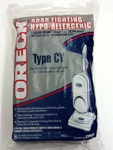Oreck Halo Vacuum Cleaner Bags Type HL # Hb8pkoh for sale online | eBay