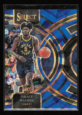 Jarace Walker 2023-24 Panini Select Blue Cracked Ice RC Premier #133 ...