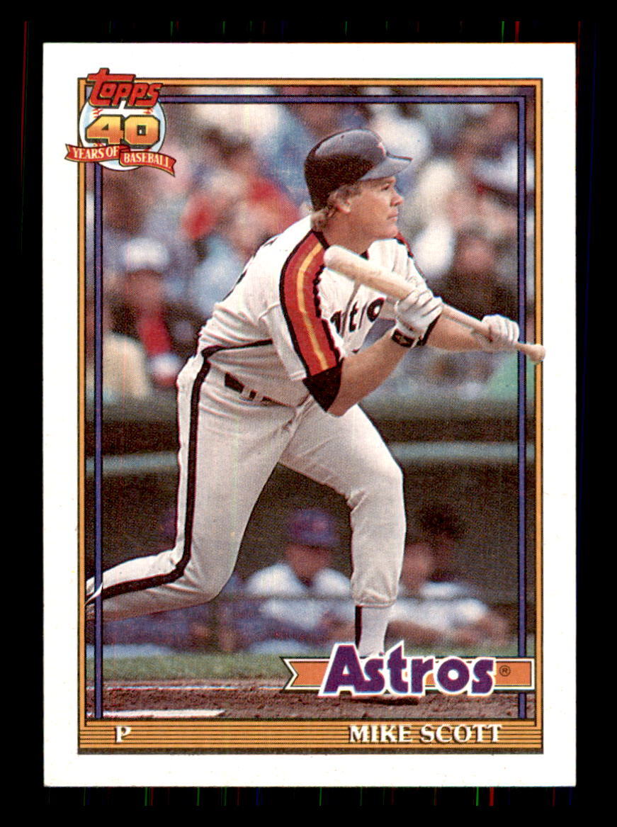 1991 Baseball Topps Mike Scott Houston Astros #240 | eBay