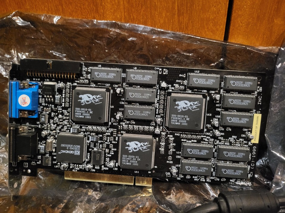 3Dfx Voodoo 2 SLi (x2 STB BlackMagic 3D 12 MB PCI) w/SLi and ...