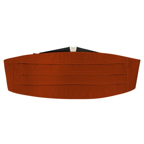 Amber Brown Velvet Cummerbund | eBay