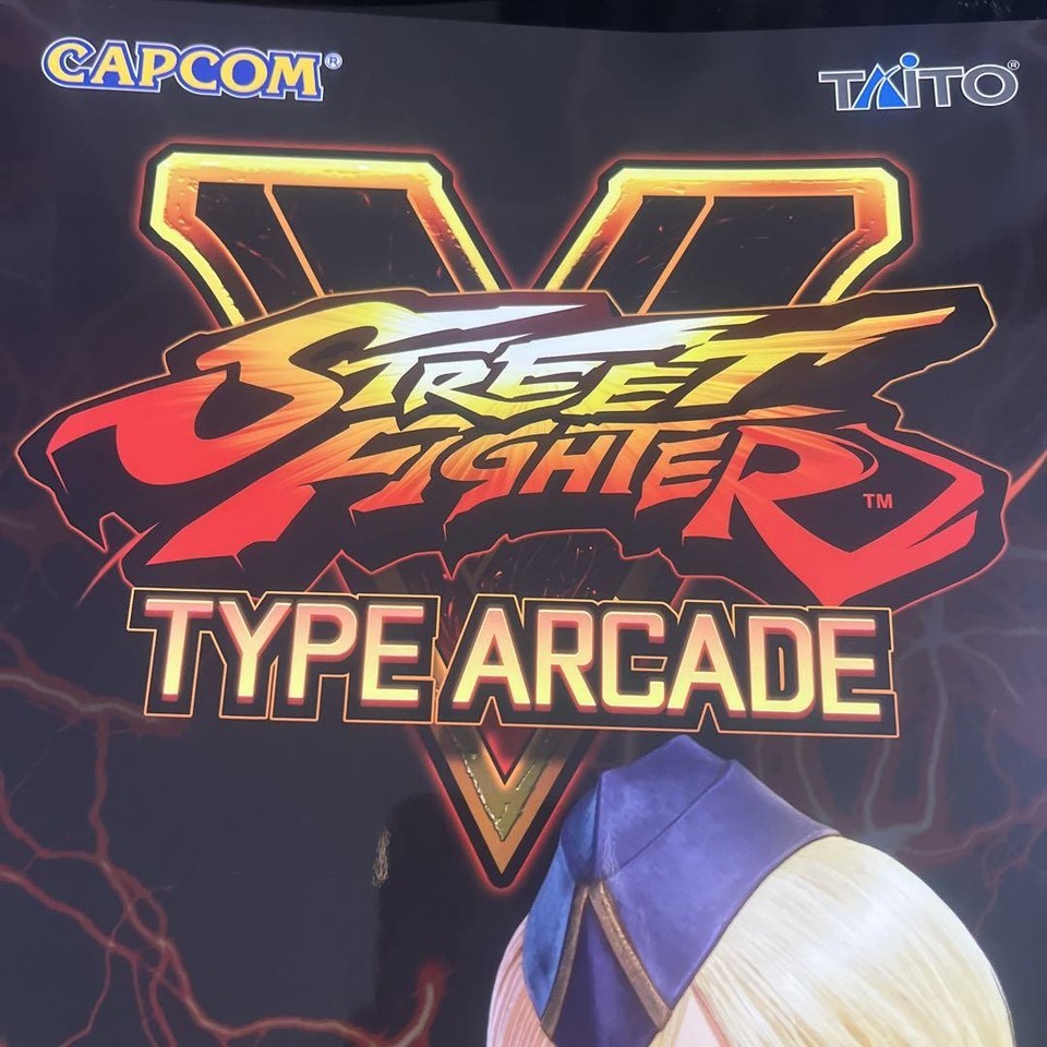 Street Fighter V strip poster Falke CAPCOM | eBay