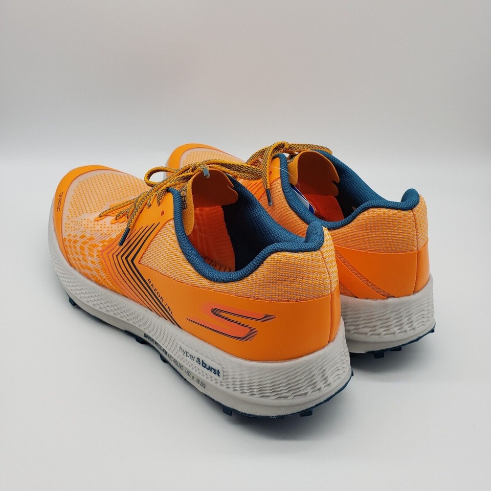Skechers Go Run Razor TRL Orange 246002 Running Shoe Goodyear Size 9 | eBay