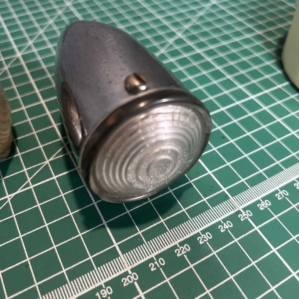 Vintage/Classic Car Side Lamp,Lucas 1130 type, Chrome, | eBay UK