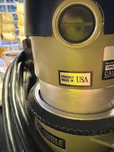 Porter Cable 6912 Router Type 5 Heavy Duty w/6911 D-Handle Base | eBay