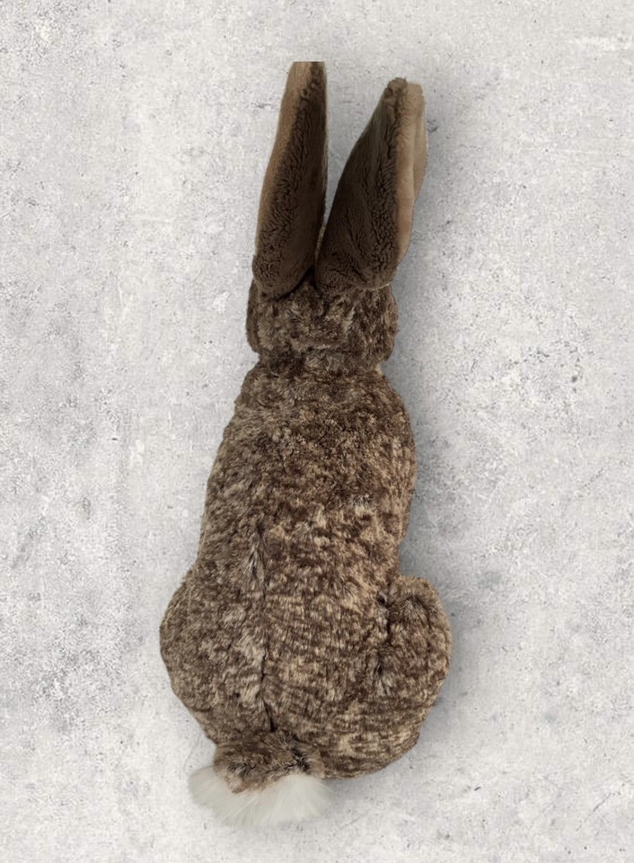 Wild Republic Realistic Rabbit Plush 12” Brown Hare Cuddlekins Stuffed ...