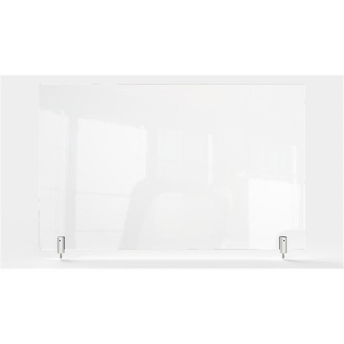 Ghent's Plastic 24" x 36" Partition Extender with Screws in Clear | eBay